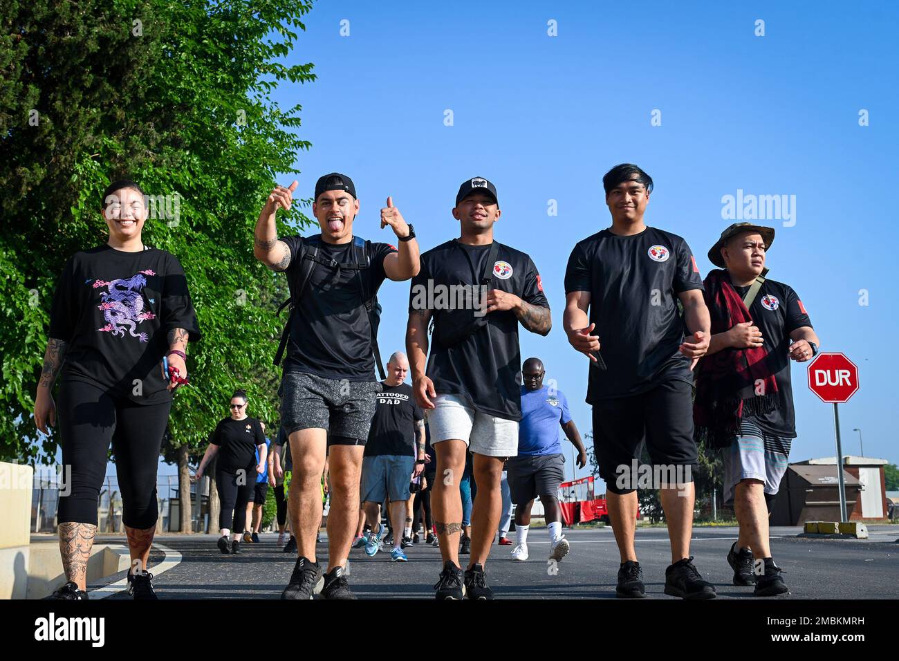 Members of the 39th Air Base Wing participate in the 2022 Million Man ...