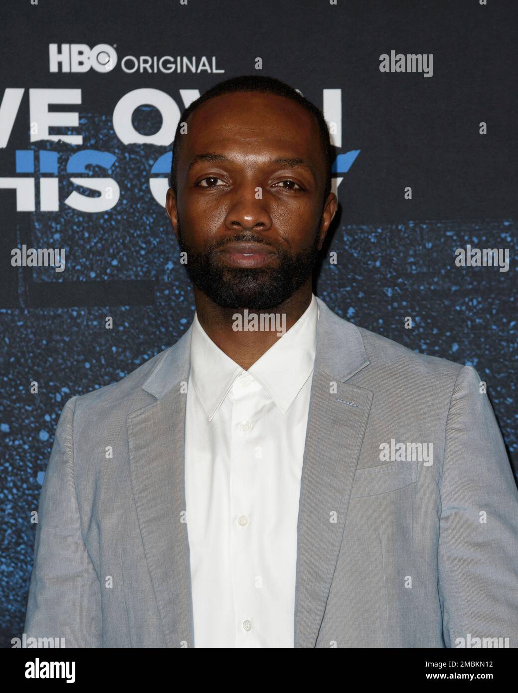 Jamie Hector attends the premiere of the HBO limited series "We Own ...