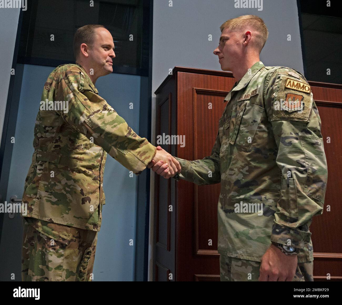 U.S. Air Force Col. Denny Davies, 86th Airlift Wing vice commander ...
