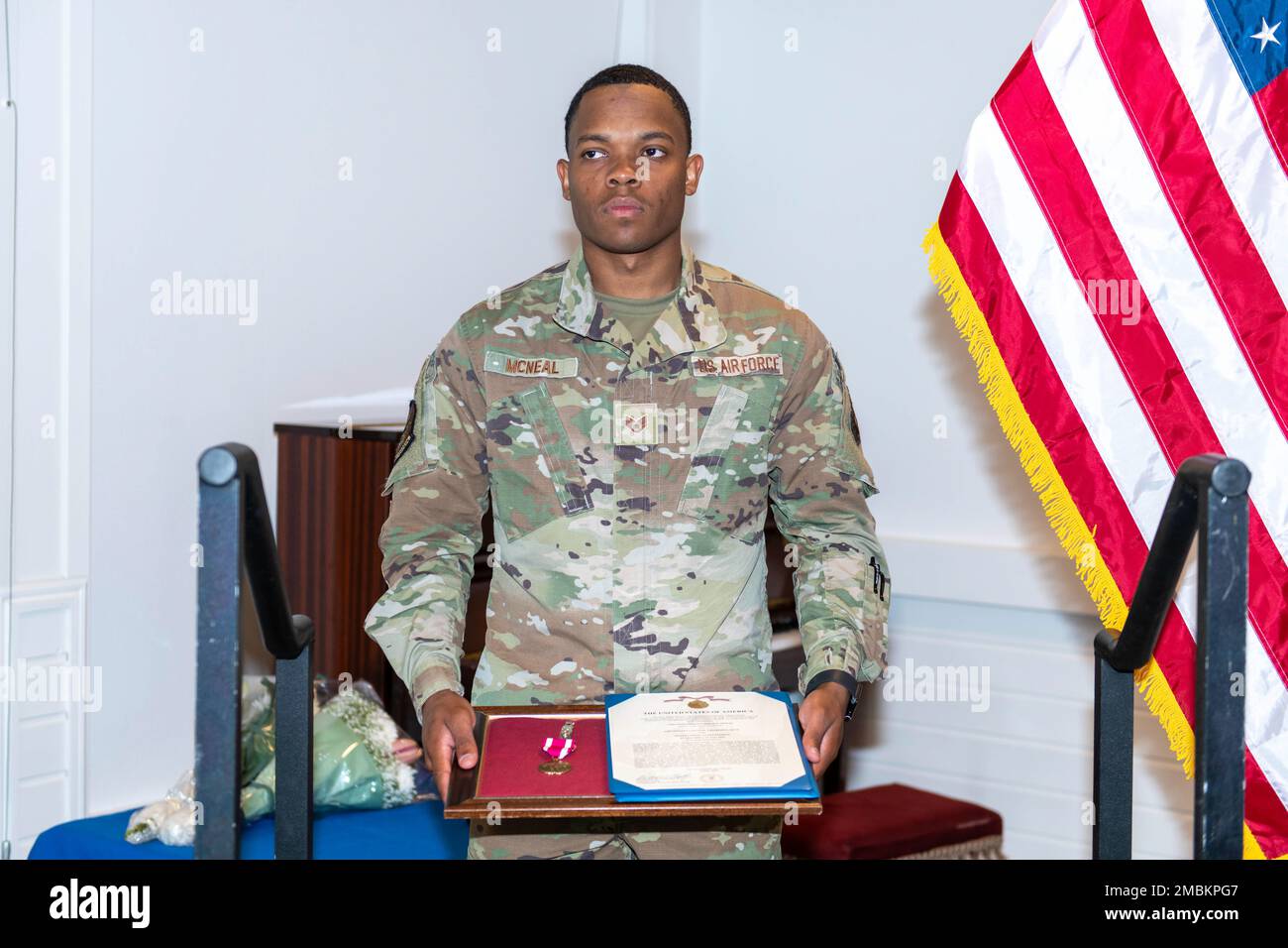 U.S. Air Force Staff Sgt. William McNeal II, 426th Air Base Squadron ...