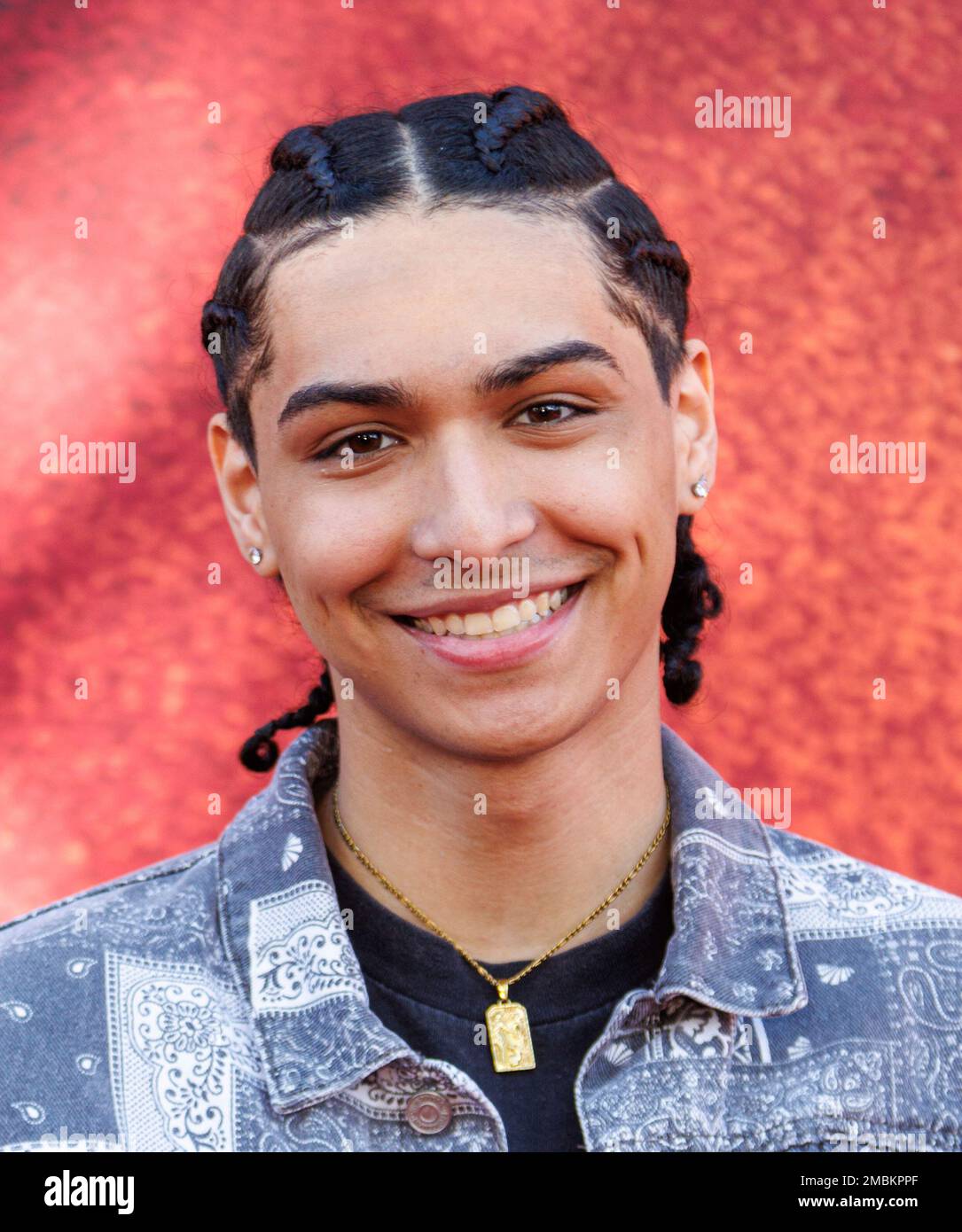 Mauricio Hernandez arrives at the premiere of "The Offer" on Wednesday ...
