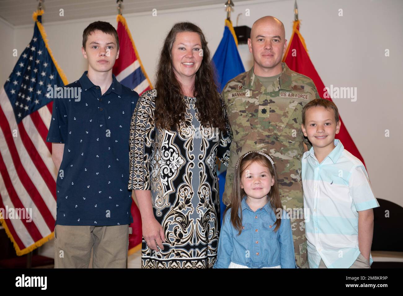 U.S. Air Force Lt. Col. Joseph Manning, 426th Air Base Squadron ...