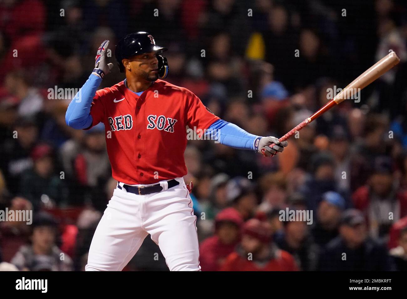 Boston Red Sox Xander Bogaerts (2) during a baseball game, Tuesday ...