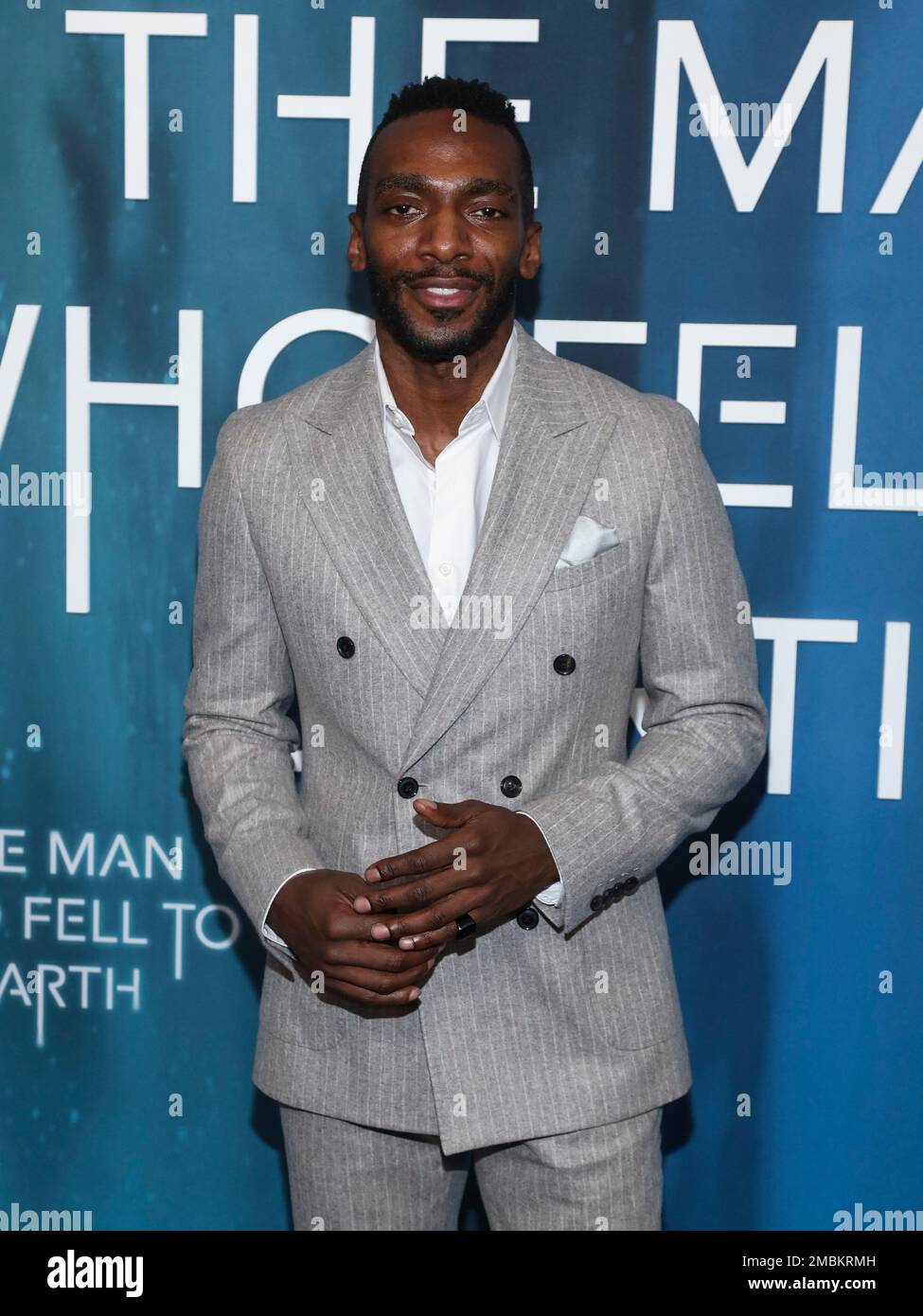 Actor Daniel J. Watts attends the premiere of the Showtime drama series ...