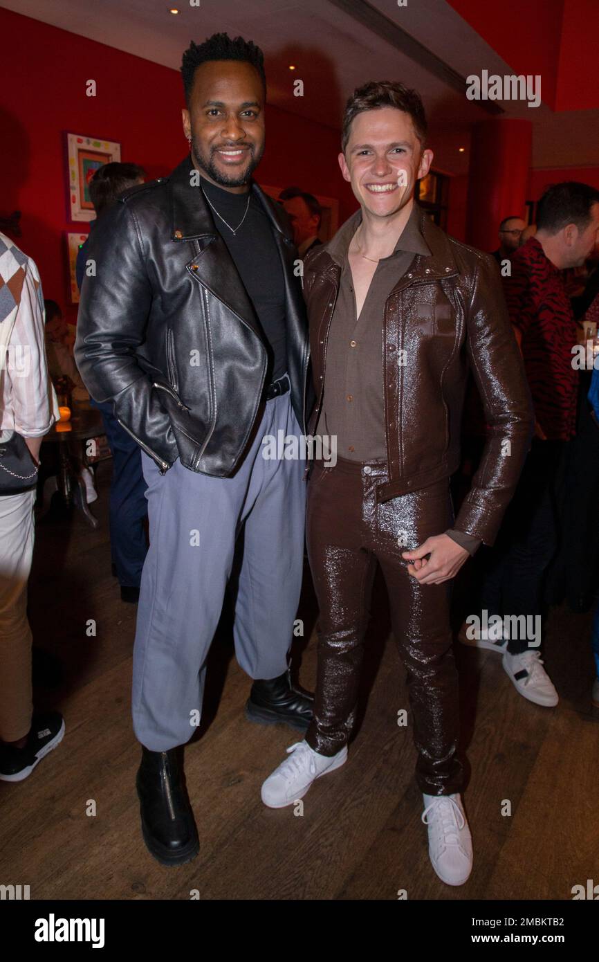 Tom Prior, right and Kadiff Kirwan pose for photographers upon arrival ...