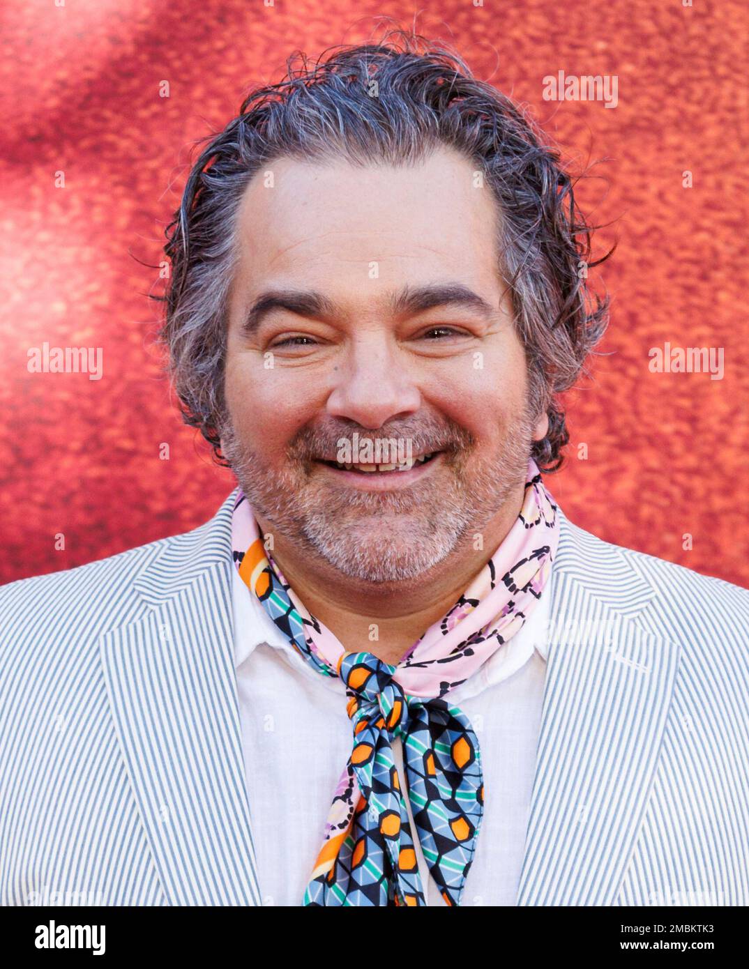 Patrick Gallo arrives at the premiere of "The Offer" on Wednesday ...