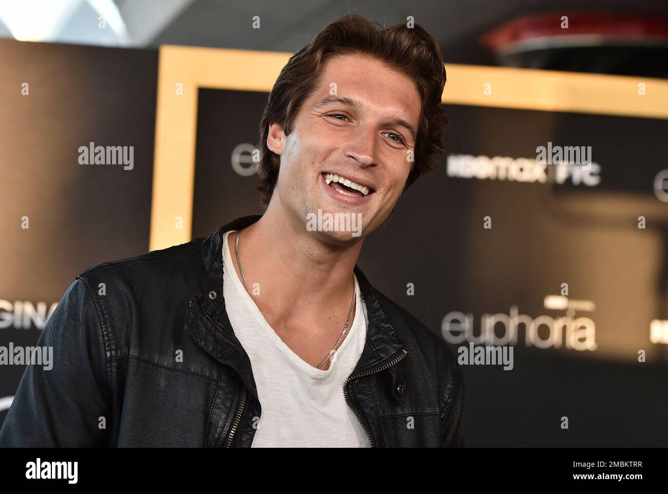 Zak Steiner arrives at a "Euphoria" Los Angeles event, Wednesday, April ...