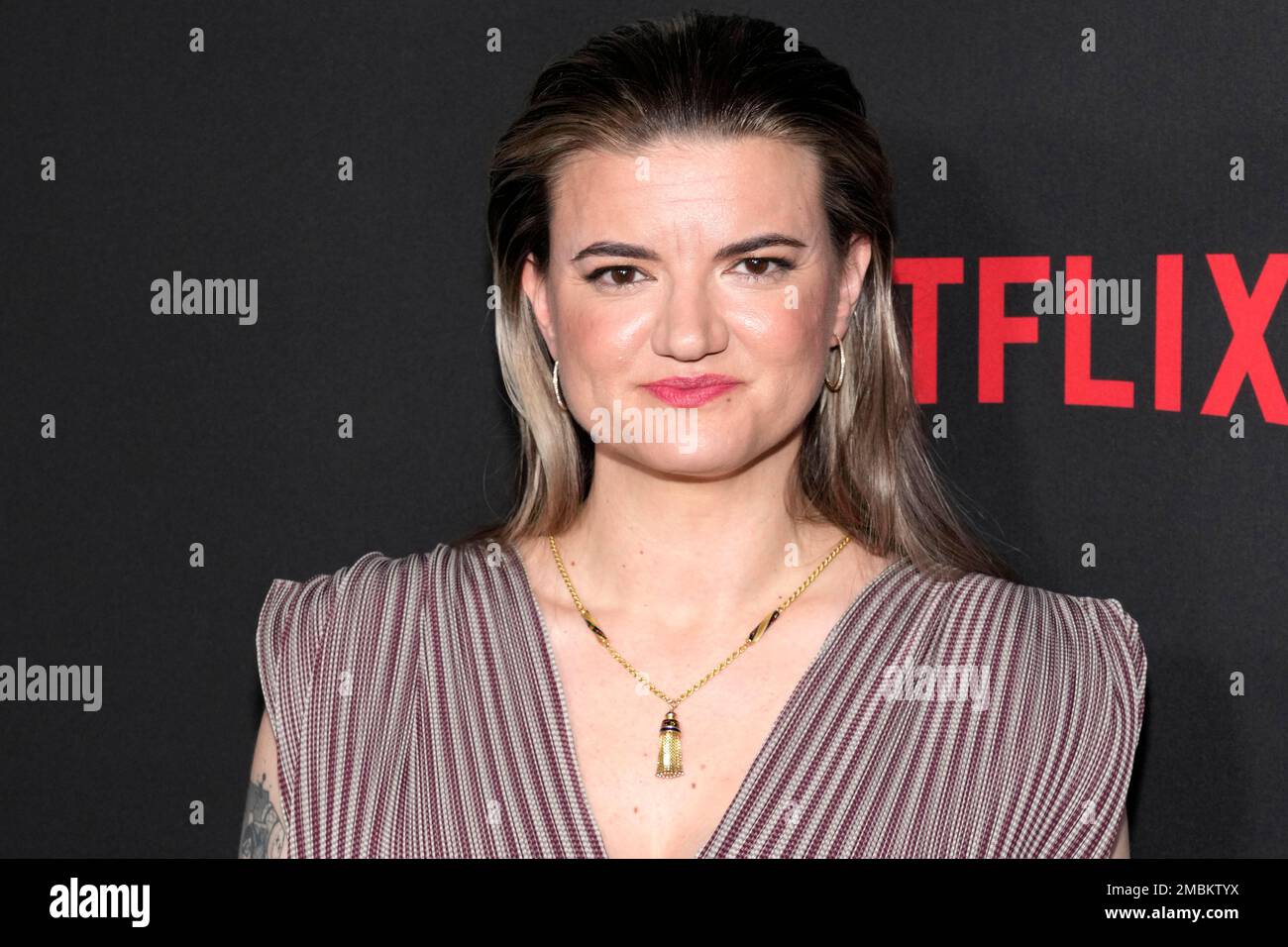 Leslye Headland attends the premiere of Netflix's "Russian Doll" season ...