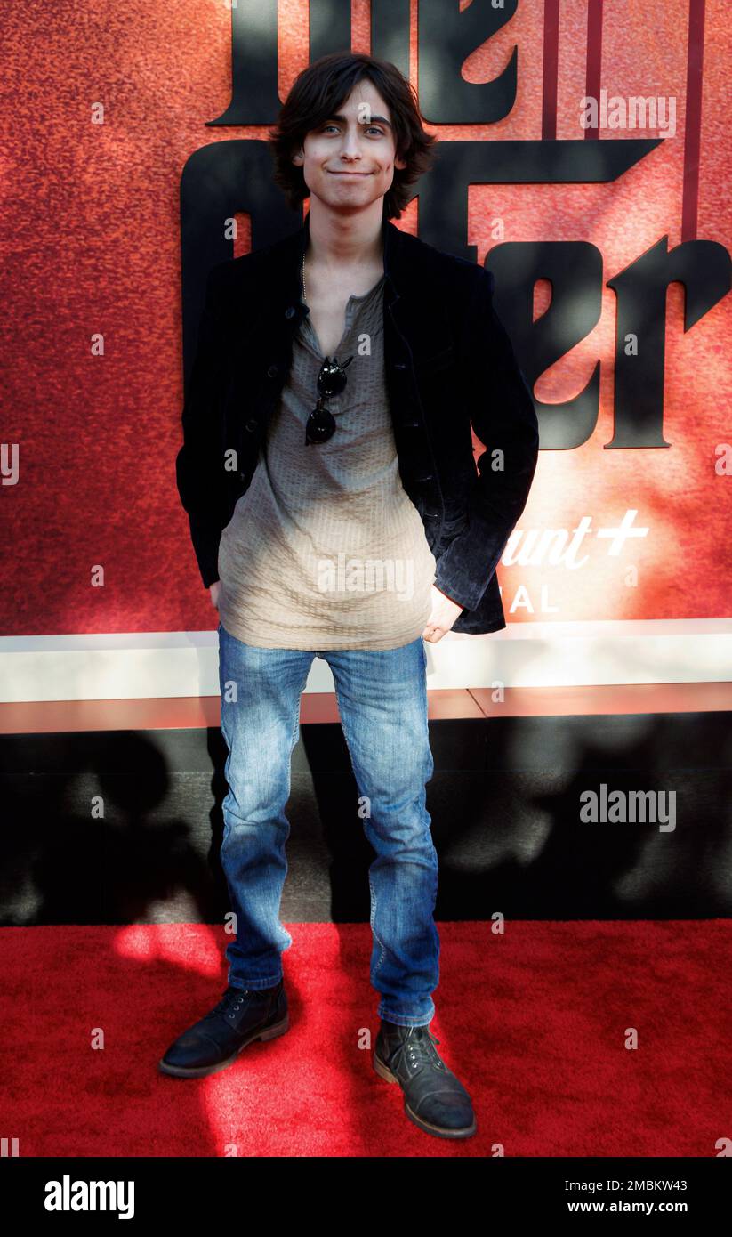 Anthony Ippolito arrives at the premiere of "The Offer" on Wednesday ...