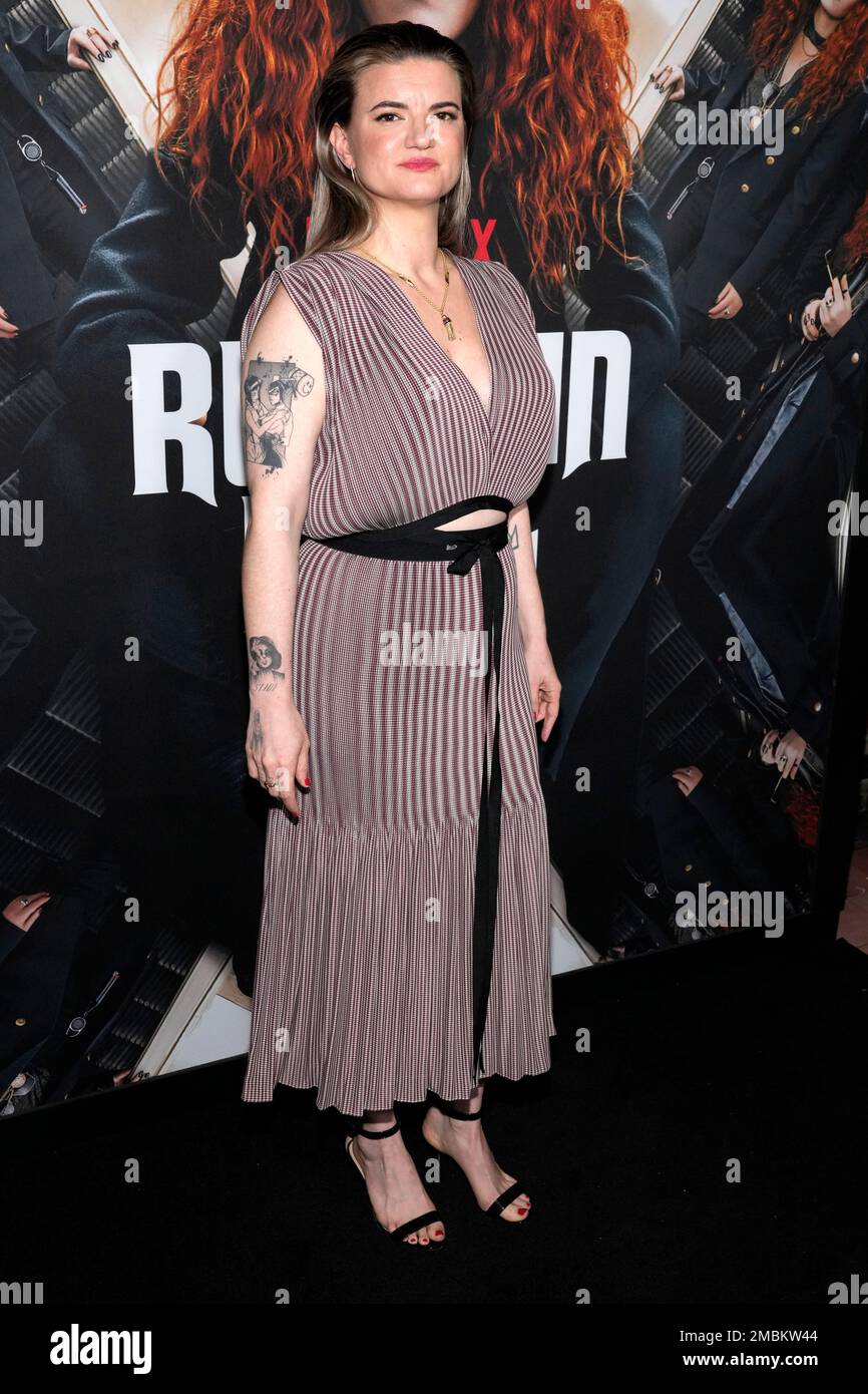 Leslye Headland attends the premiere of Netflix's "Russian Doll" season ...