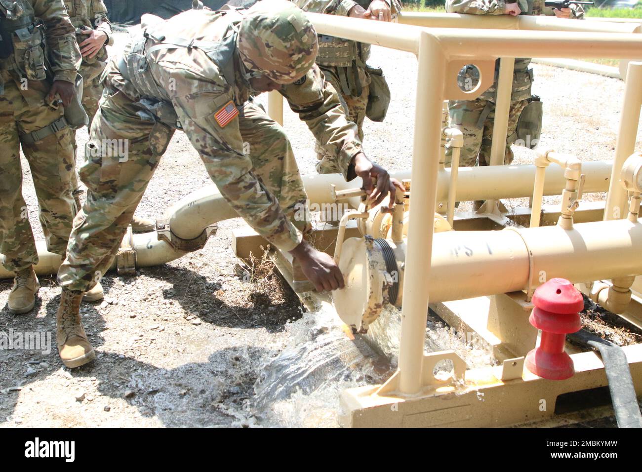 Instructors from the 80th Training Command (TASS) help train petroleum ...