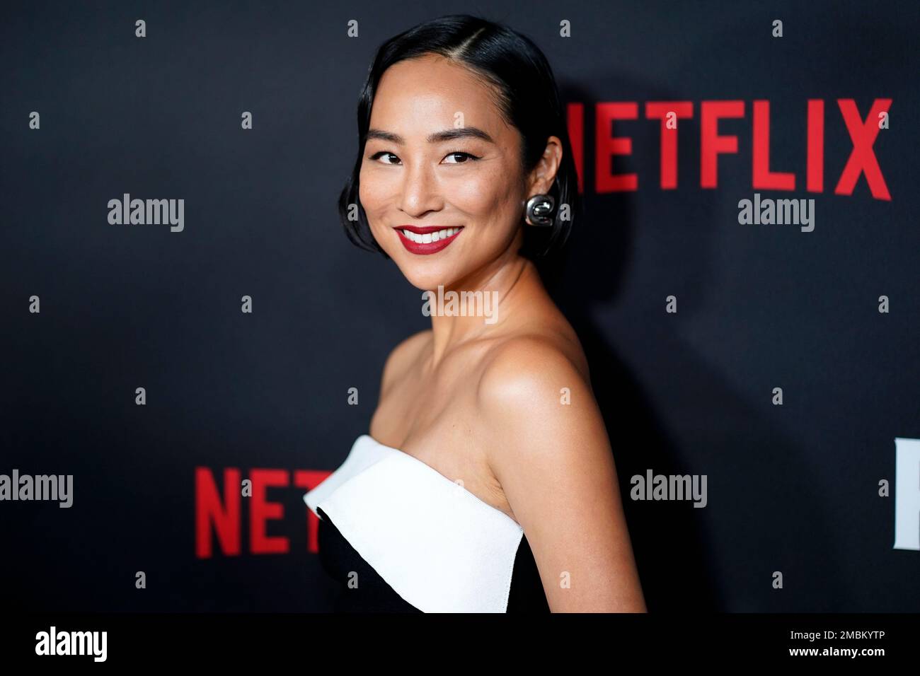 Greta Lee attends the premiere of Netflix's "Russian Doll" season two ...
