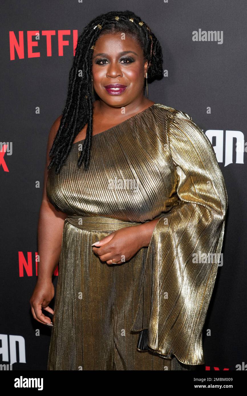 Uzo Aduba attends the premiere of Netflix's "Russian Doll" season two ...