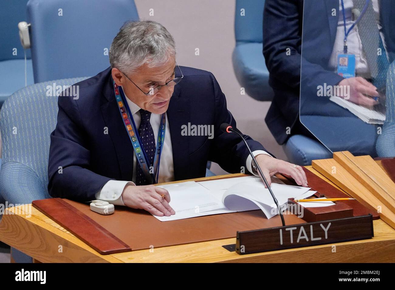 Maurizio Massari, Permanent Representative of Italy to the United ...