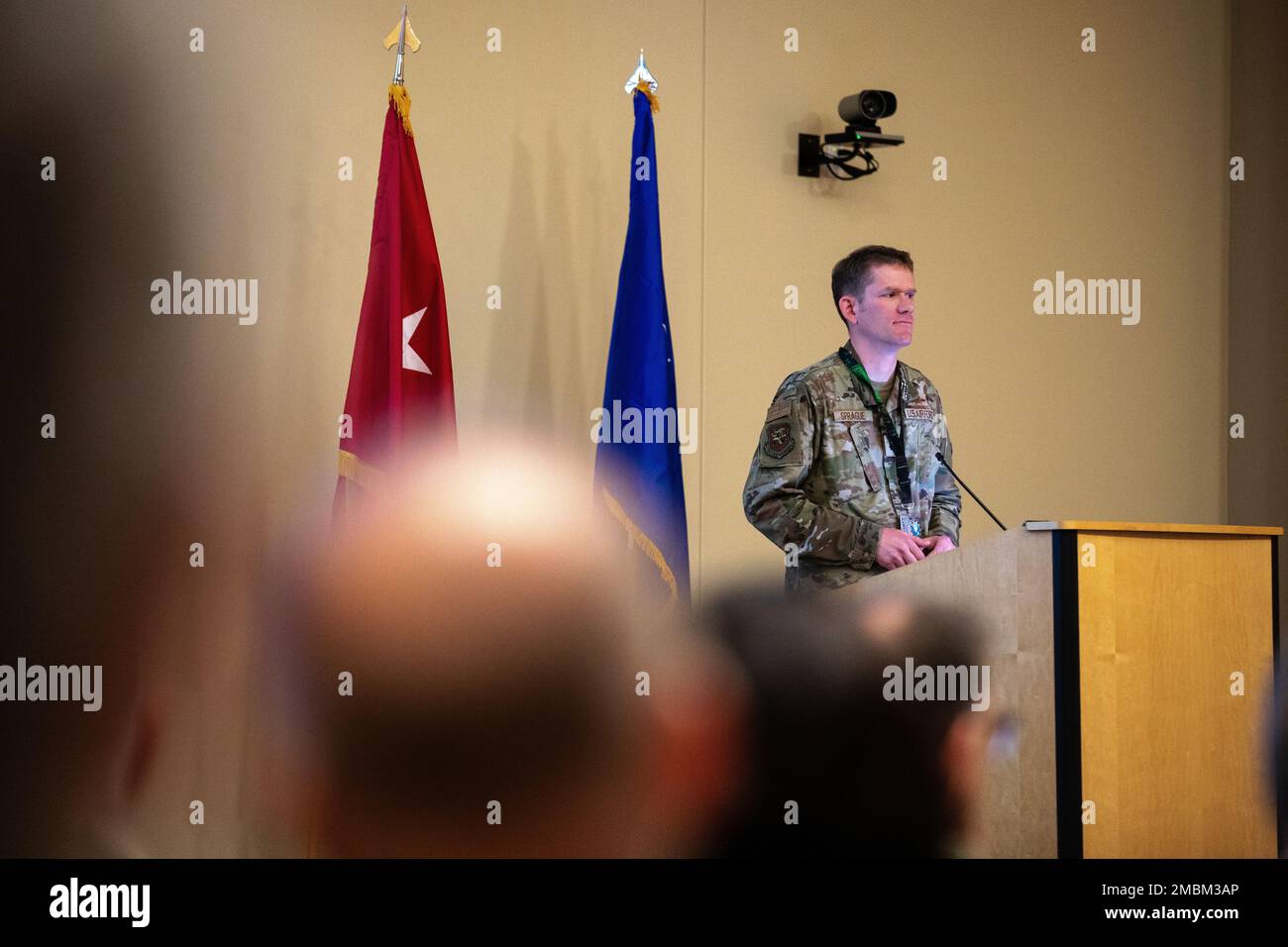 U.S. Air Force Lt. Col. Cameron Sprague, executive director for Cyber ...
