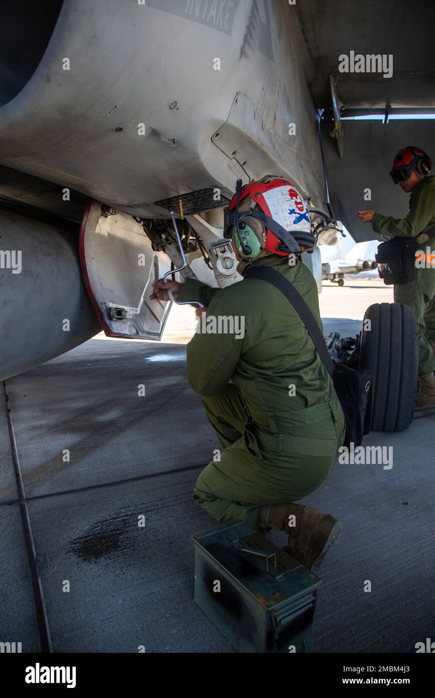 U.S Marines with Marine Fighter Attack Training Squadron 101, Marine ...