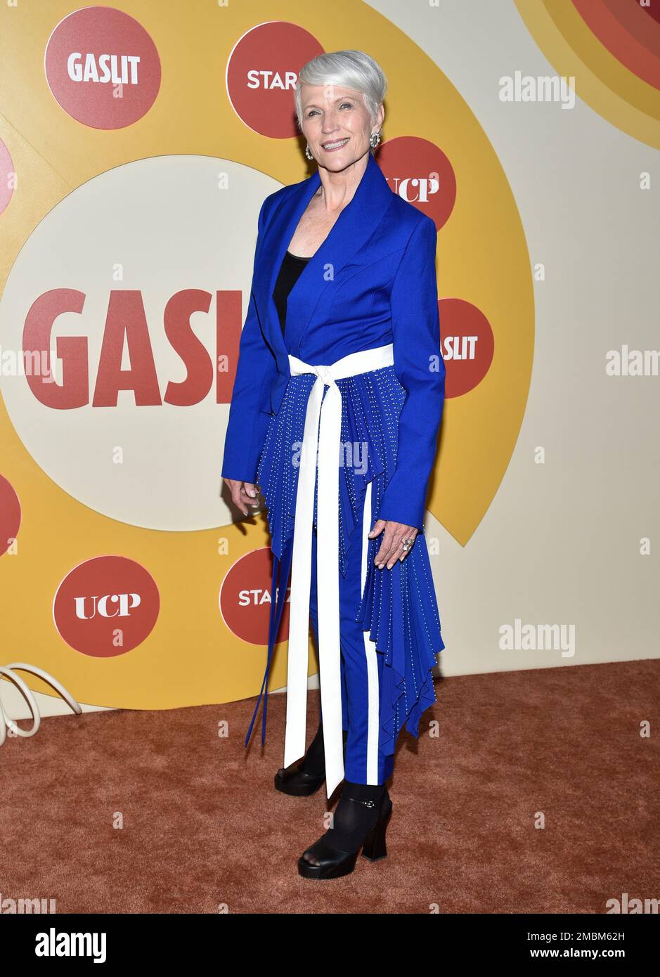 Maye Musk attends the premiere for "Gaslit" at The Metropolitan Museum ...