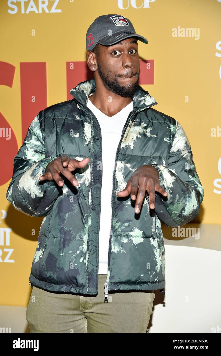 Quincy Isaiah attends the premiere for "Gaslit" at The Metropolitan ...