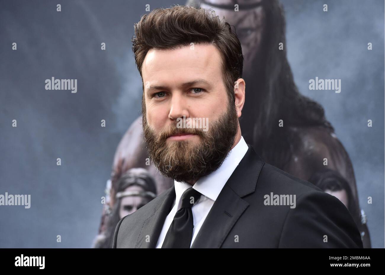 Taran Killam arrives at the Los Angeles premiere of "The Northman" on ...