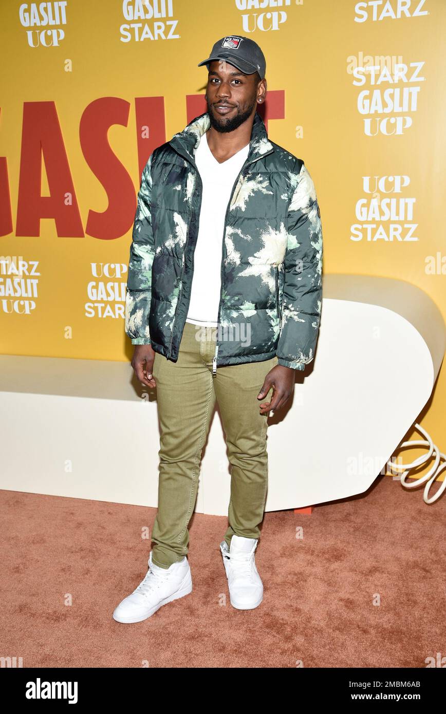 Quincy Isaiah attends the premiere for "Gaslit" at The Metropolitan ...