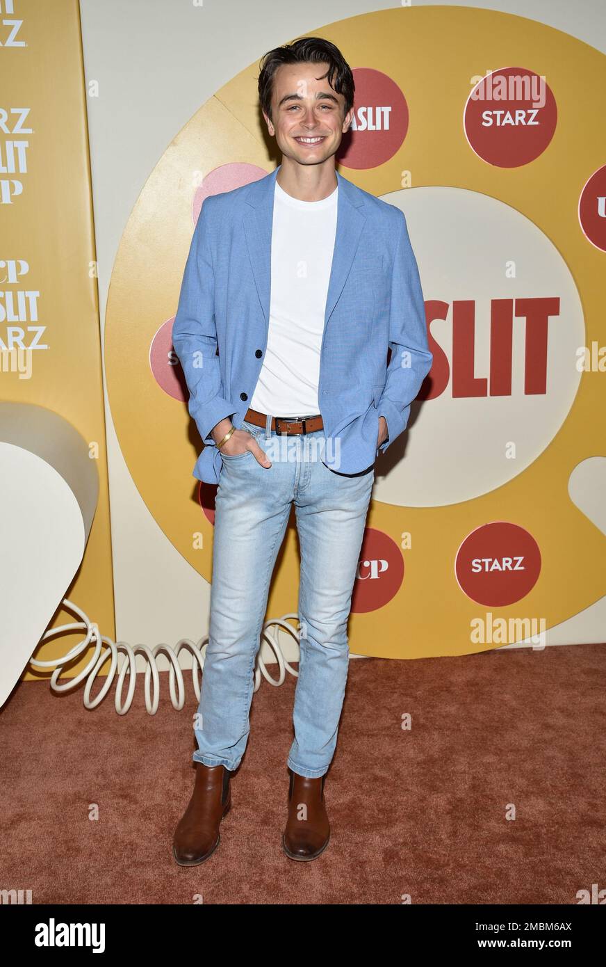 Ben Ahlers attends the premiere for "Gaslit" at The Metropolitan Museum ...