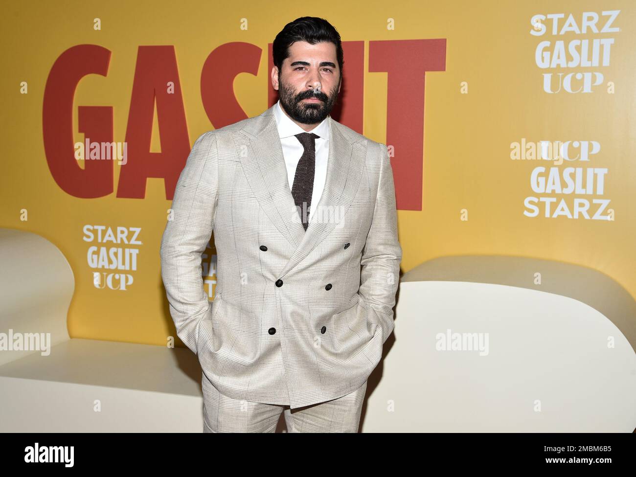 Don DiPetta attends the premiere for "Gaslit" at The Metropolitan ...