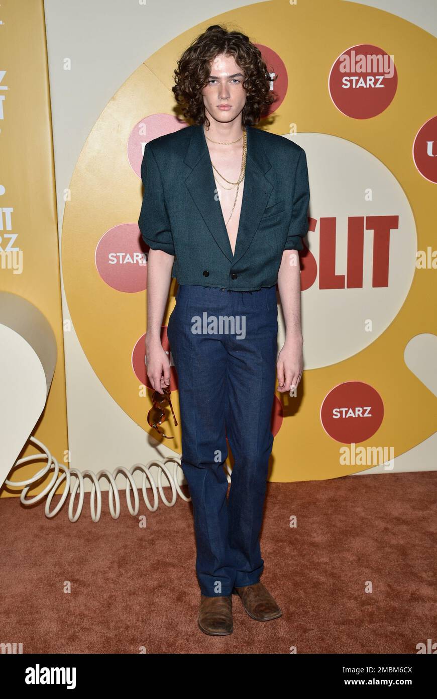 Liam MacKenzie attends the premiere for "Gaslit" at The Metropolitan ...