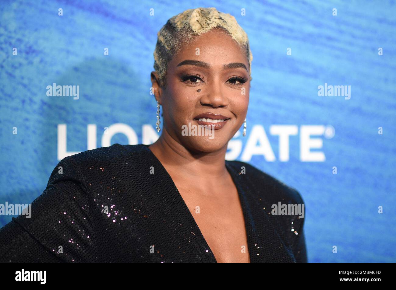 Tiffany Haddish arrives at the premiere of "The Unbearable Weight of ...