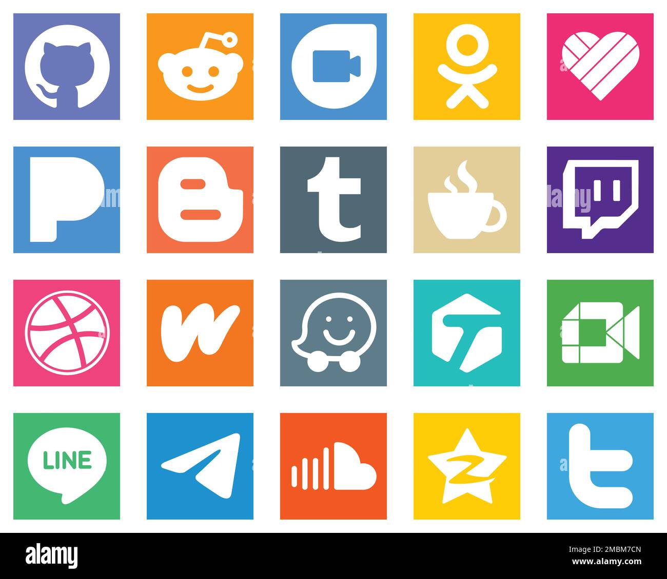 Social Media Icons Tumblr