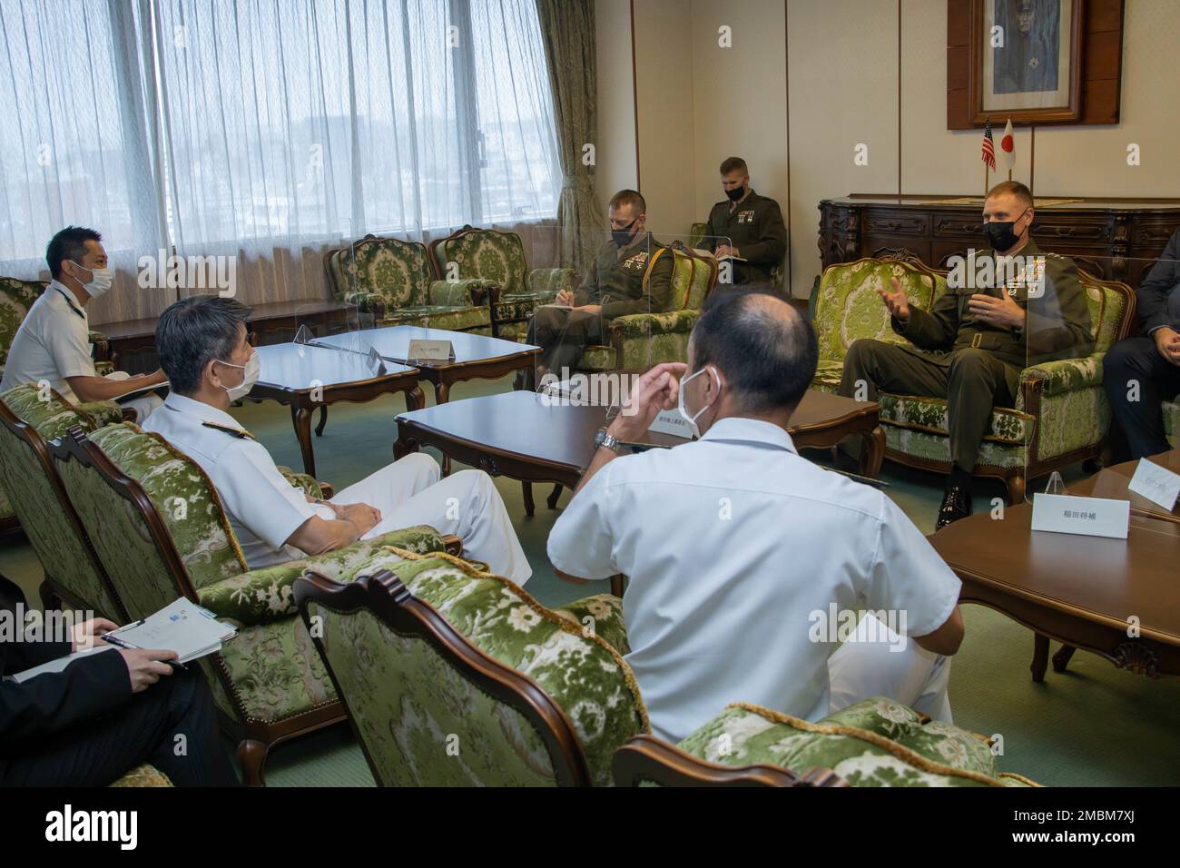 Japan Maritime Self-Defense Force, Adm. Ryo Sakai, chief of staff, and ...