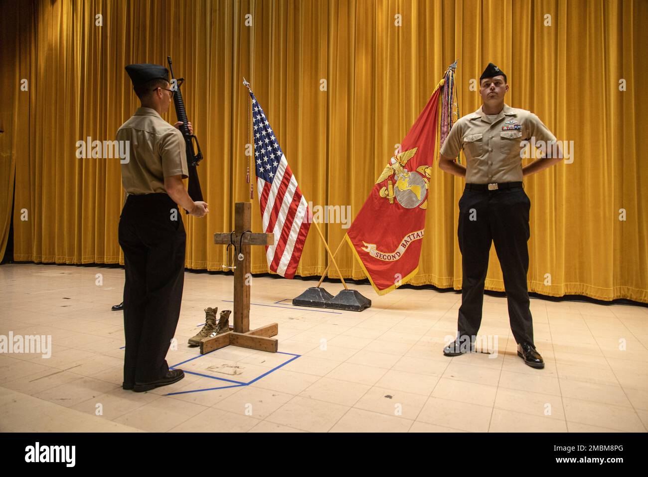 U.S. Navy Hospitalman Kyle Carmichael, a corpsman with Battalion ...