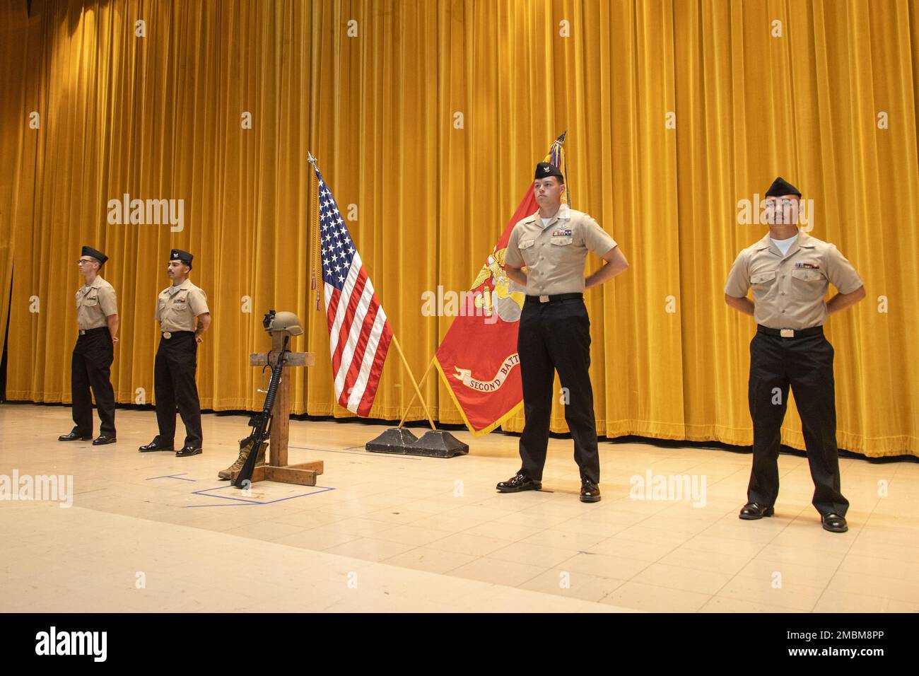 U.S. Navy Sailors with Battalion Landing Team 2/5, 31st Marine ...