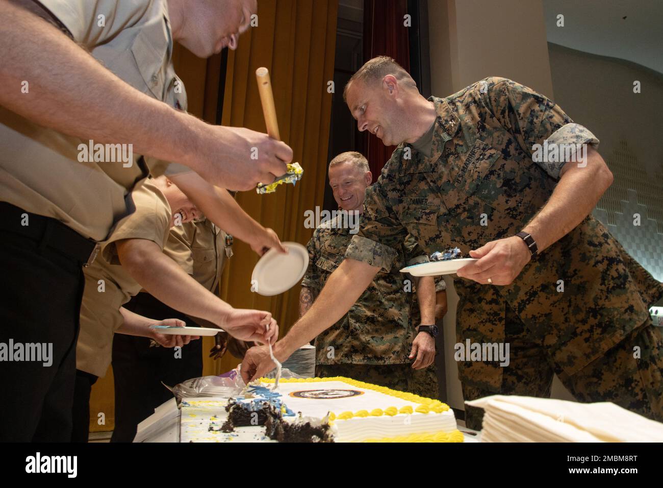 U.S. Marine Col. Matthew Danner, the commanding officer of 31st Marine ...