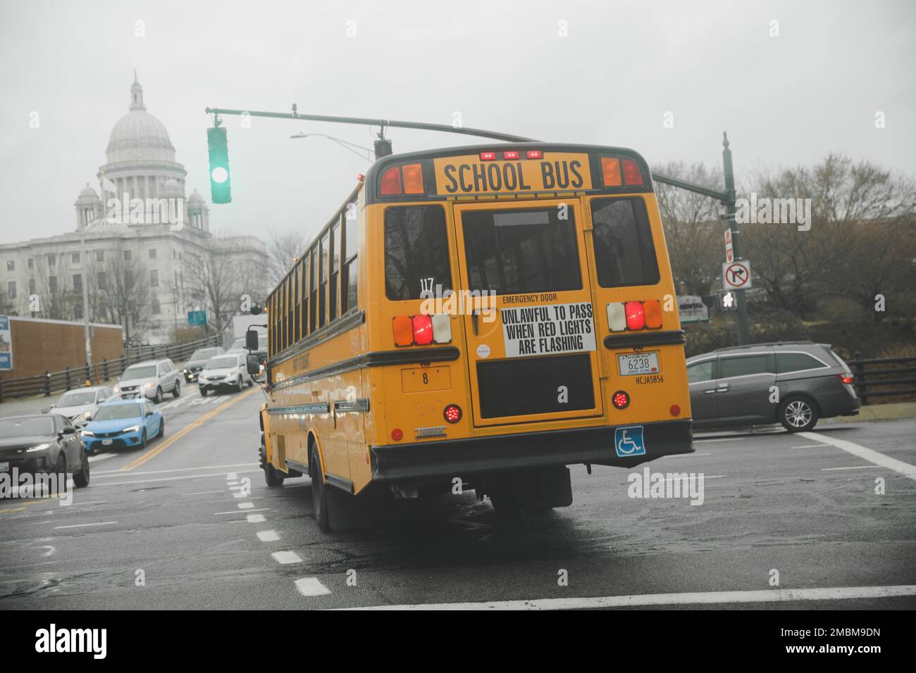 Kids boarding school bus hi-res stock photography and images - Alamy