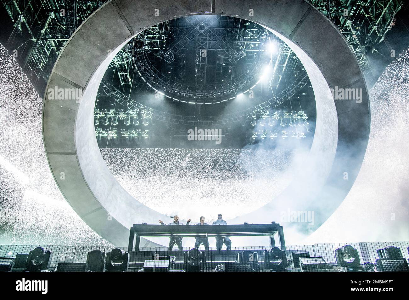 Steve Angello, from left, Axwell, and Sebastian Ingrosso of Swedish ...