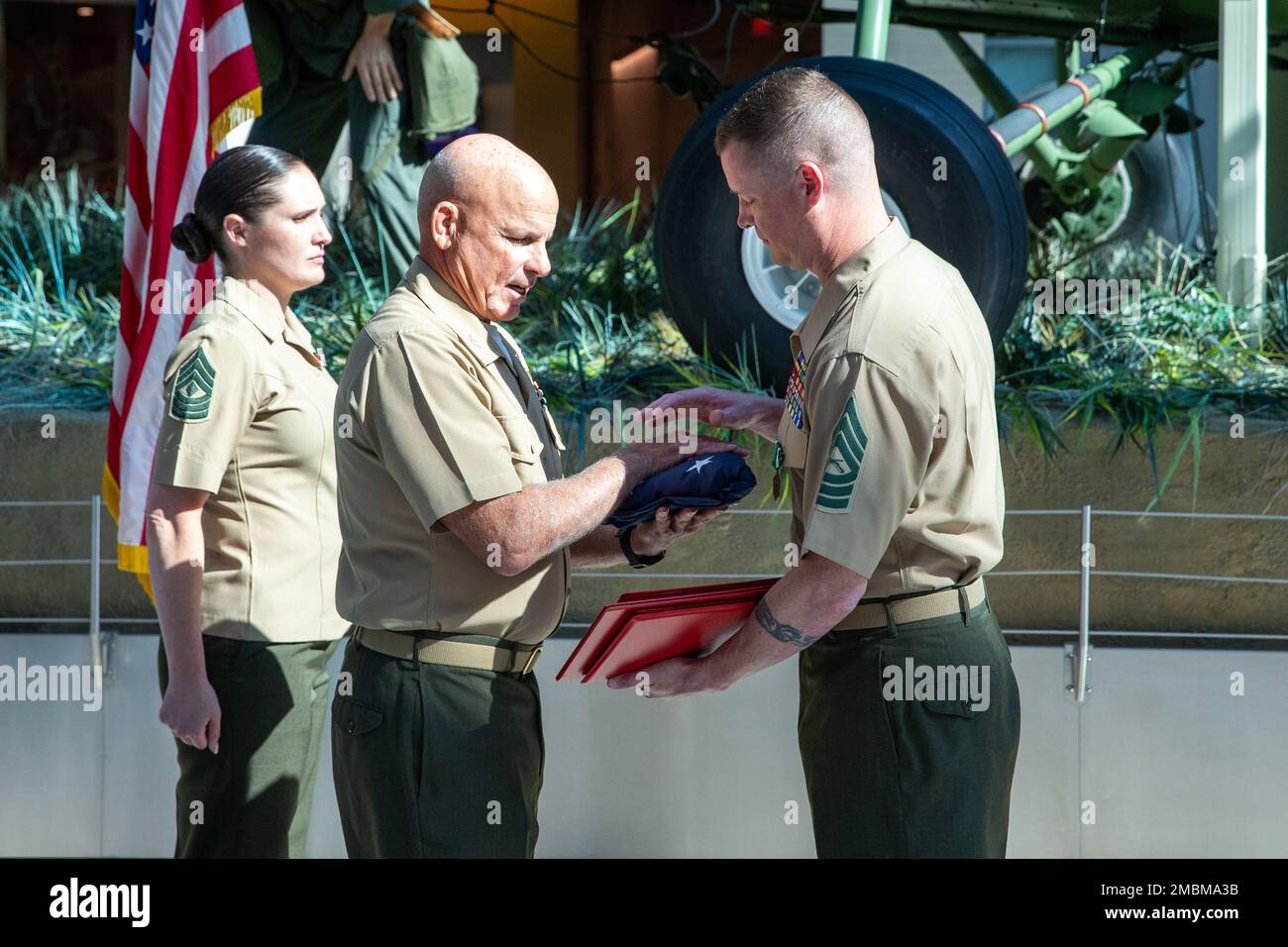 U.S. Marine Corps Master Sgt. Matthew R. Piano, operations chief ...