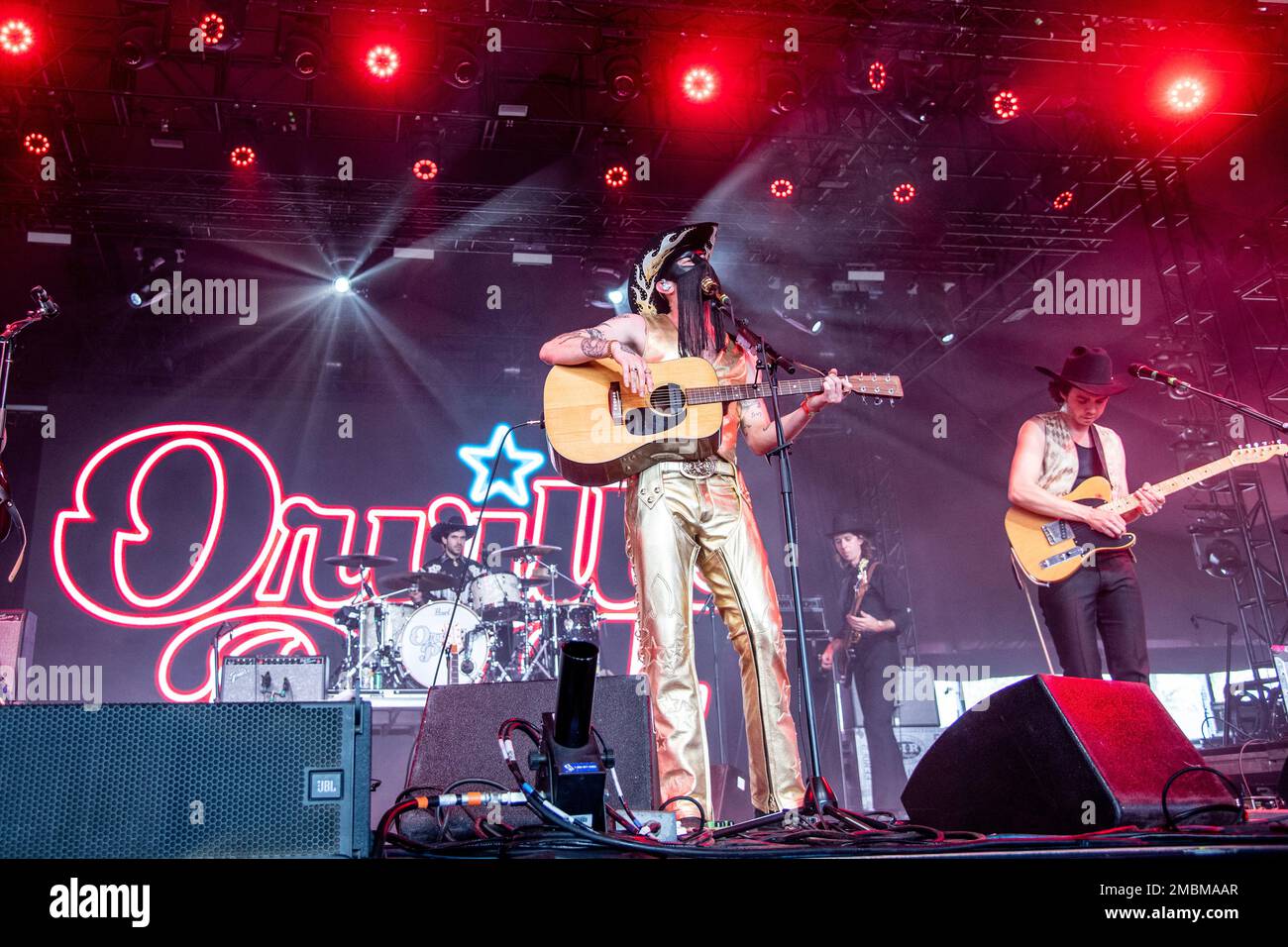 Orville Peck performs at the Coachella Music & Arts Festival at the ...