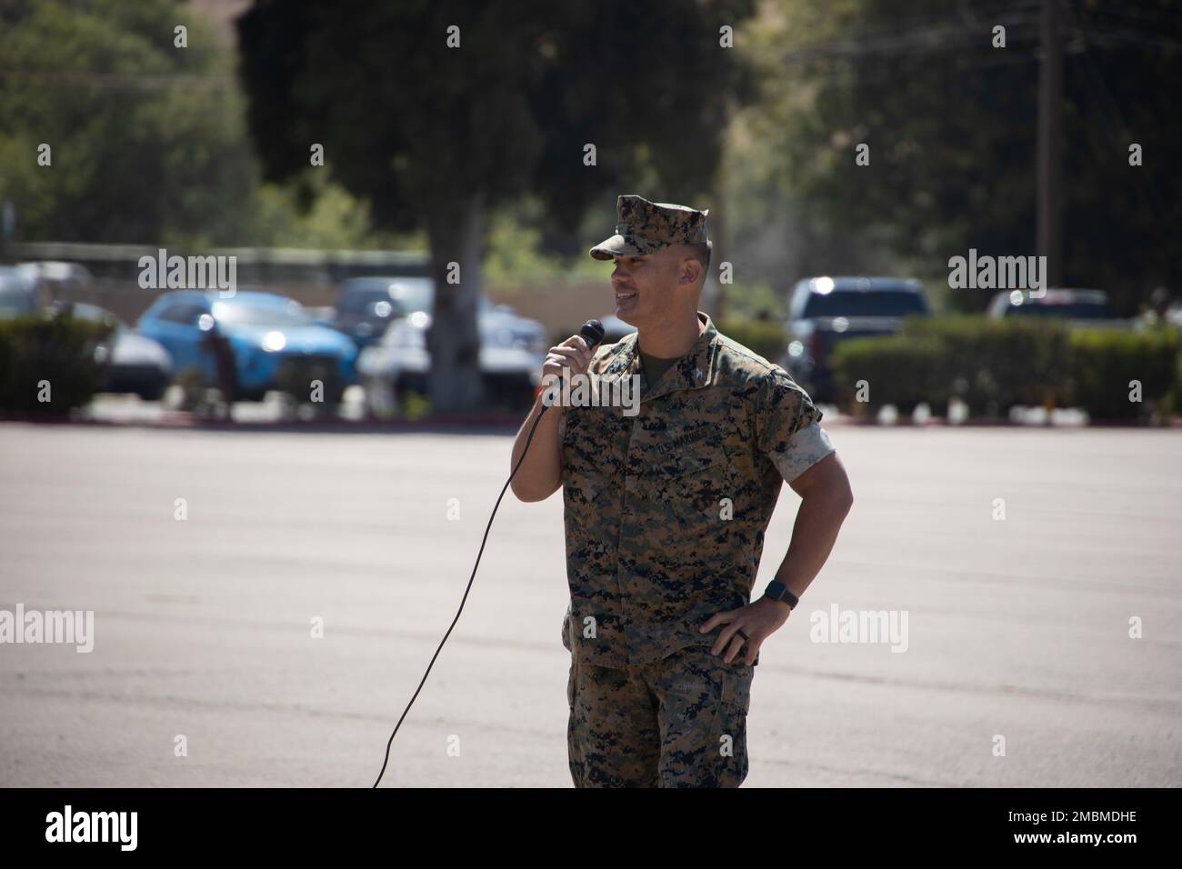 U.S. Marine Corps Col. Daniel Skuce, the commanding officer of 11th ...