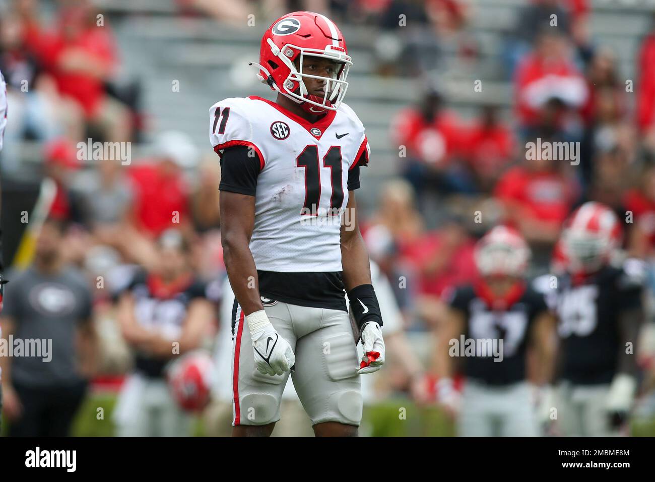 Georgia wide receiver Arian Smith (11) in the second half of Georgia's ...