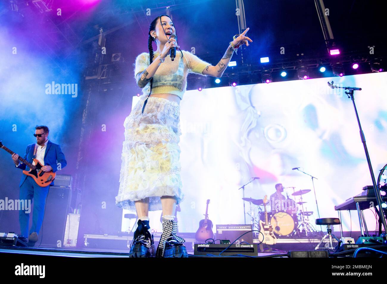 Japanese Breakfast performs at the Coachella Music & Arts Festival at ...
