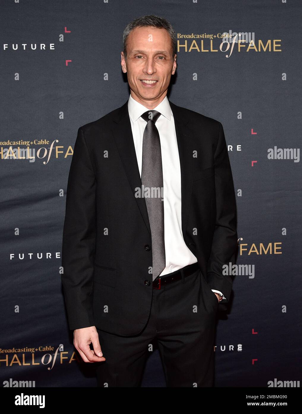 ESPN chairman Jimmy Pitaro attends the 30th annual Broadcasting and ...