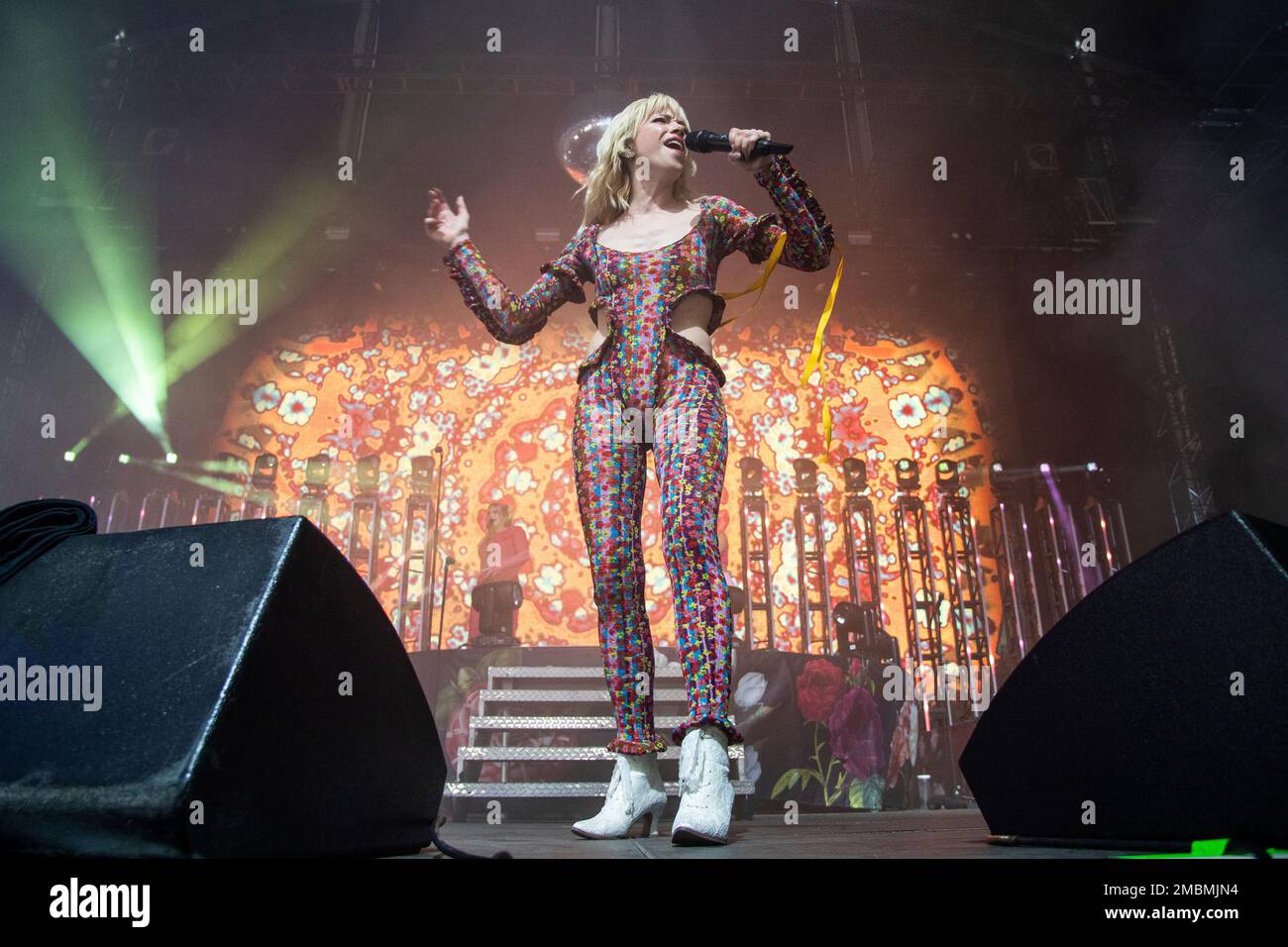 Carly Rae Jepsen performs at the Coachella Music & Arts Festival at the ...