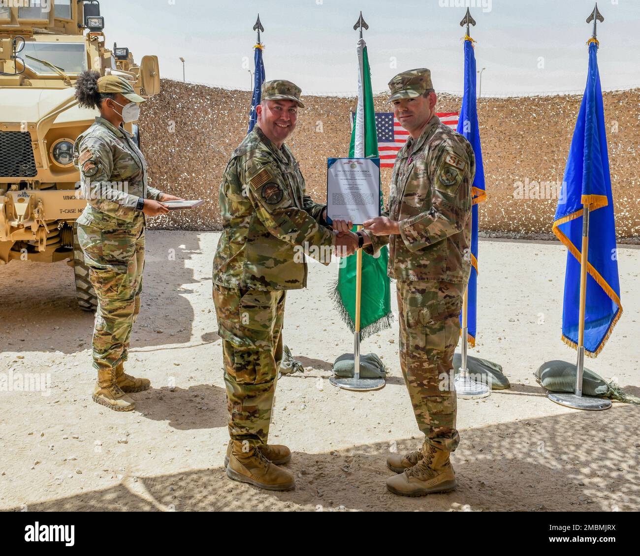 U.S. Air Force Brig. Gen. William Betts, commander of the 378th Air ...