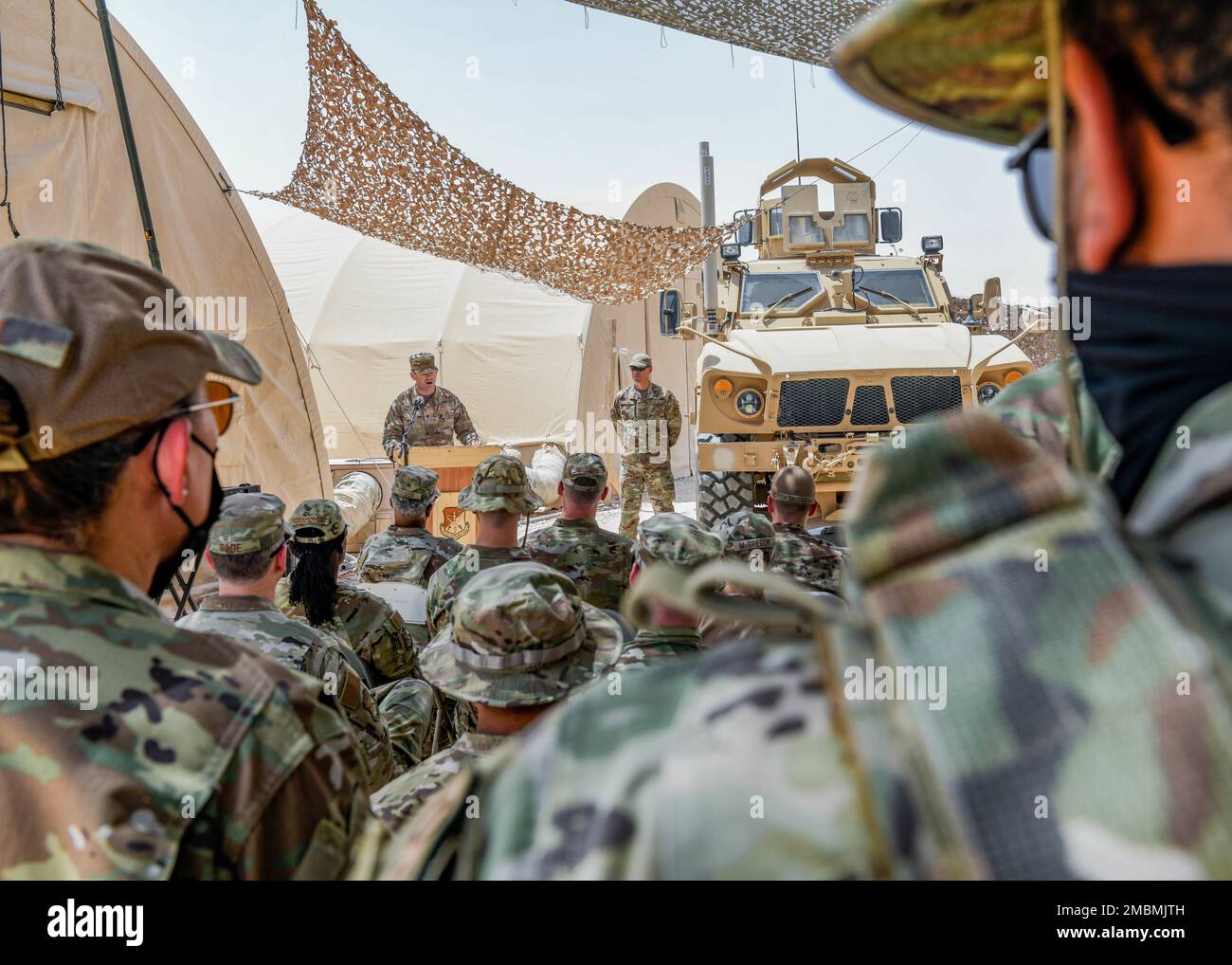 U.S. Air Force Maj. Patrick Livingstone, outgoing commander of the ...
