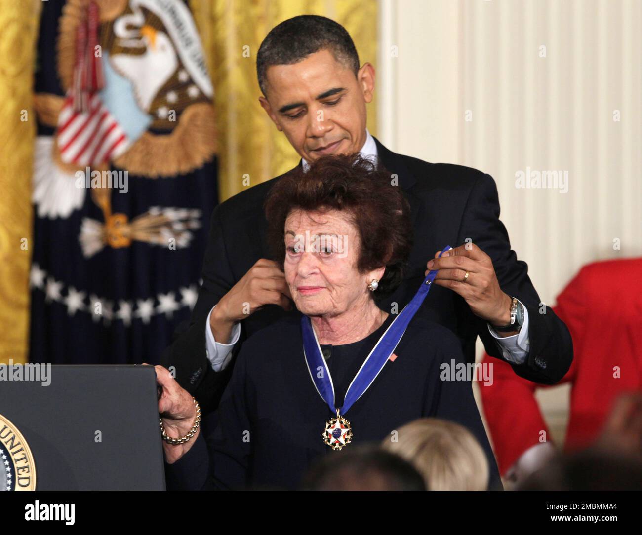 FILE - President Barack Obama presents Jewish Holocaust survivor Gerda ...