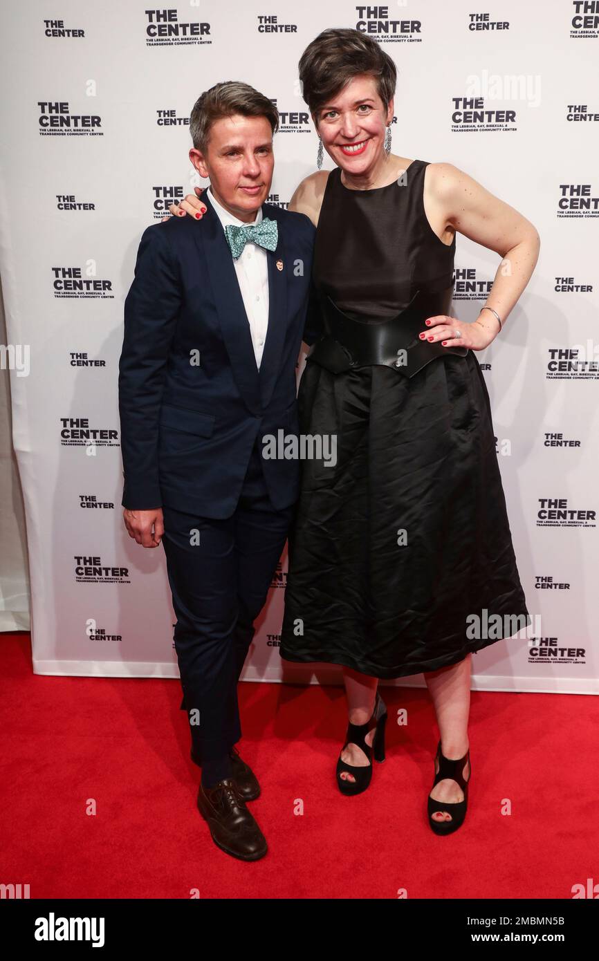 Heather Halliday, left, and Claire Shanley, right, attend the Center ...