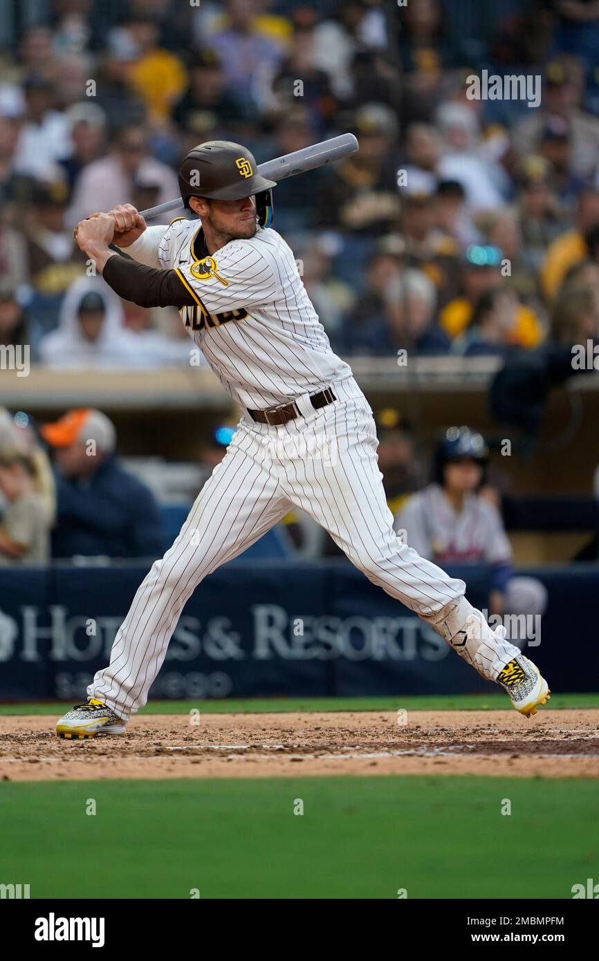 of a baseball game Thursday, April 14, 2022, in San Diego. (AP Photo ...