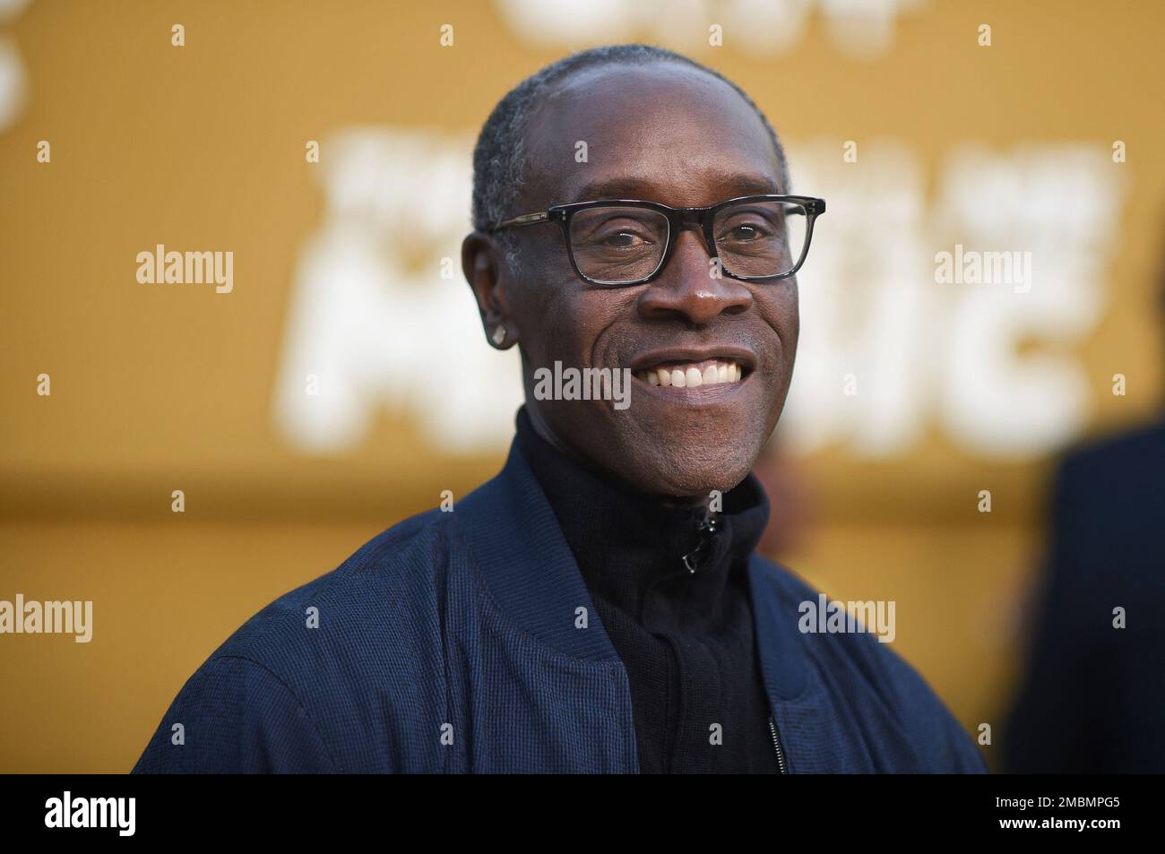 Don Cheadle arrives at the premiere of "They Call Me Magic" on Thursday ...