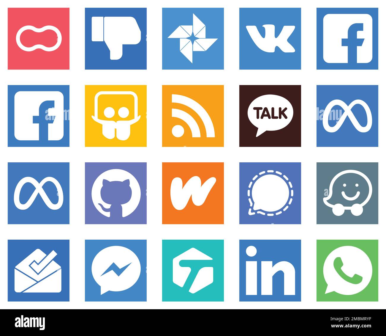 Social network vk Stock Vector Images - Alamy