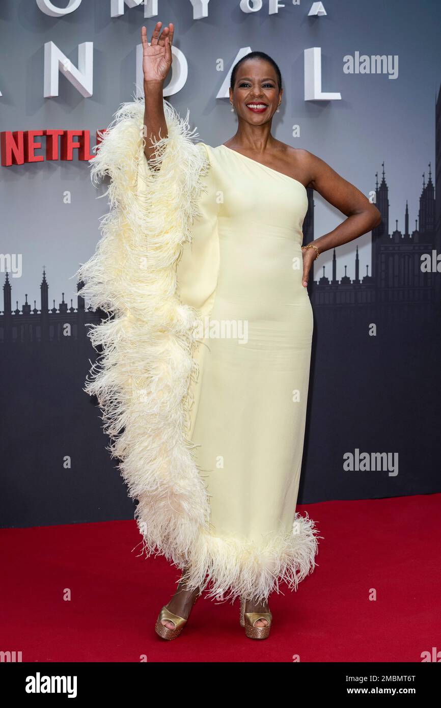 Josette Simon poses for photographers upon arrival at the World ...